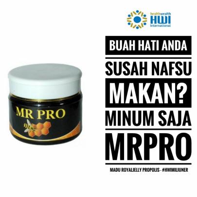 Mr Pro - Produk HWI Untuk Menambah Nafsu Makan & Daya Tahan Tubuh