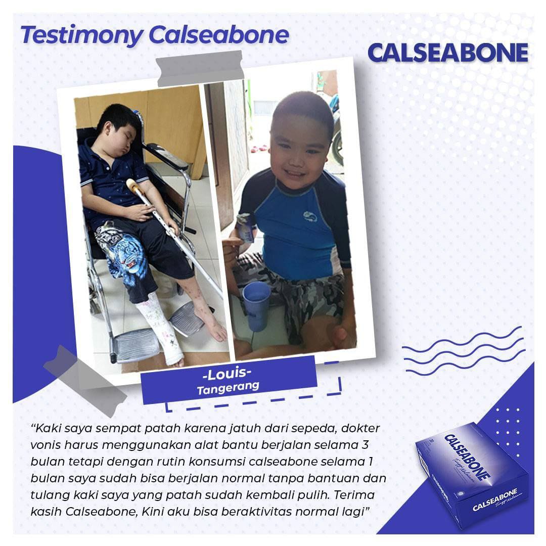 Calseabone - Produk Resmi HWI Untuk Minuman Kalsium Tulang