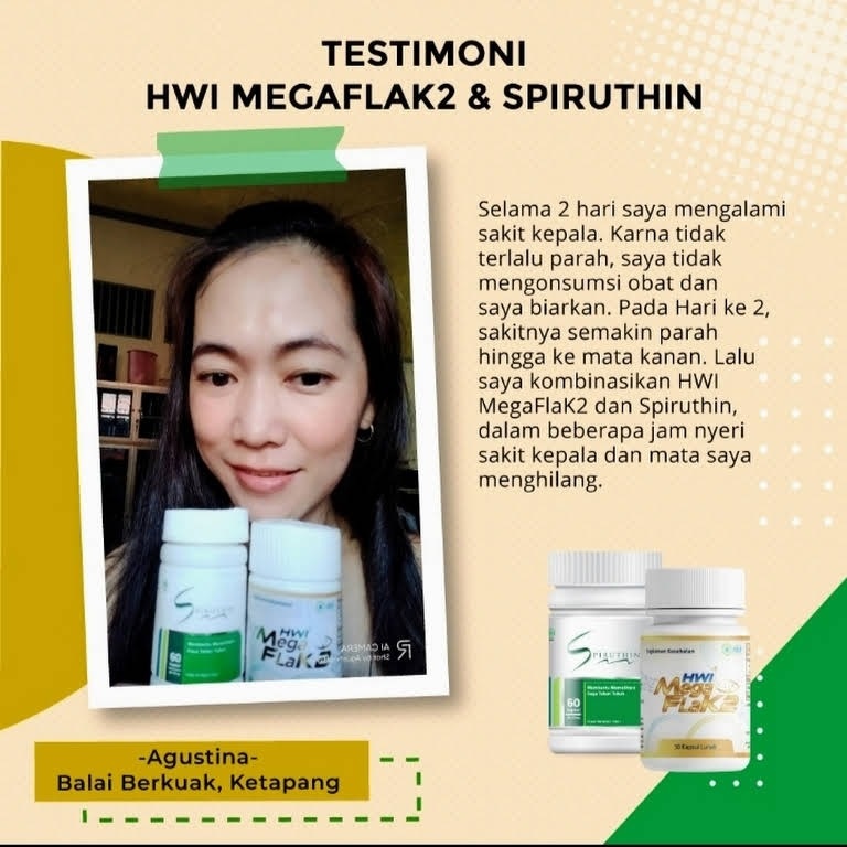 Spiruthin- Produk Original HWI untuk Daya Tahan Tubuh & Perawatan Kulit