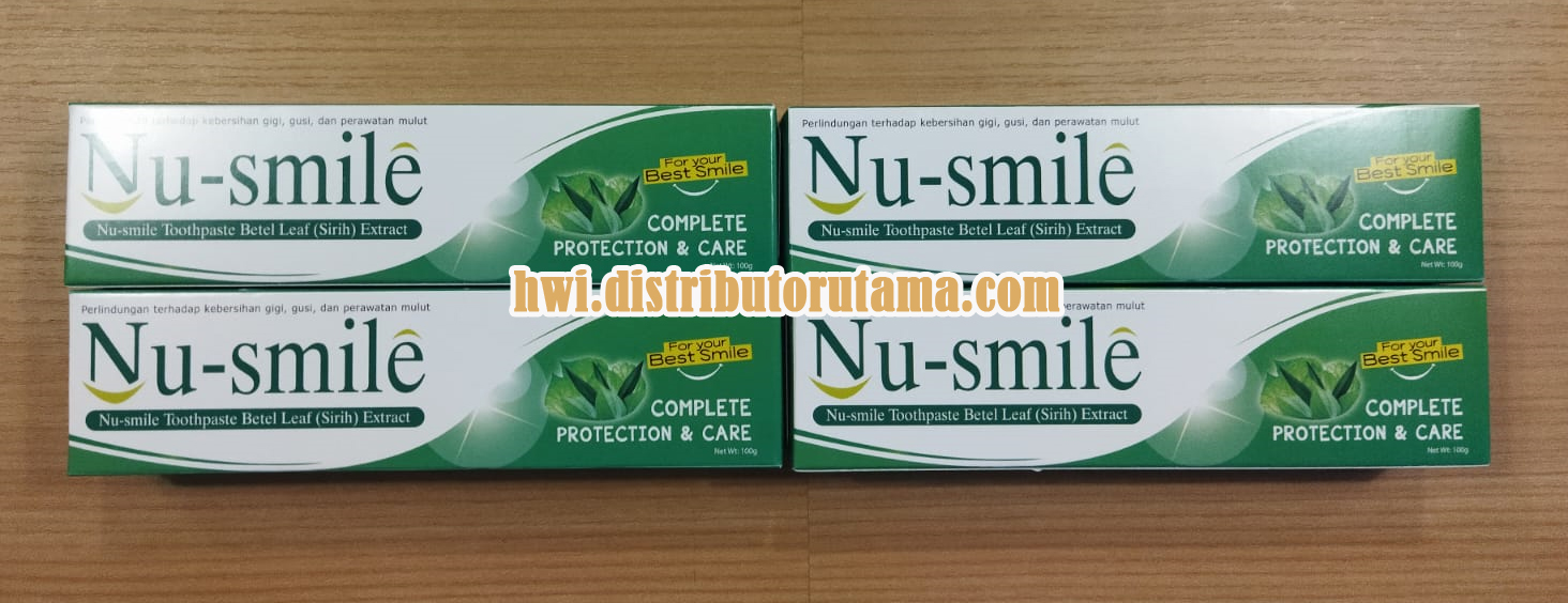 Nu Smile - Pasta Gigi Herbal HWI Original
